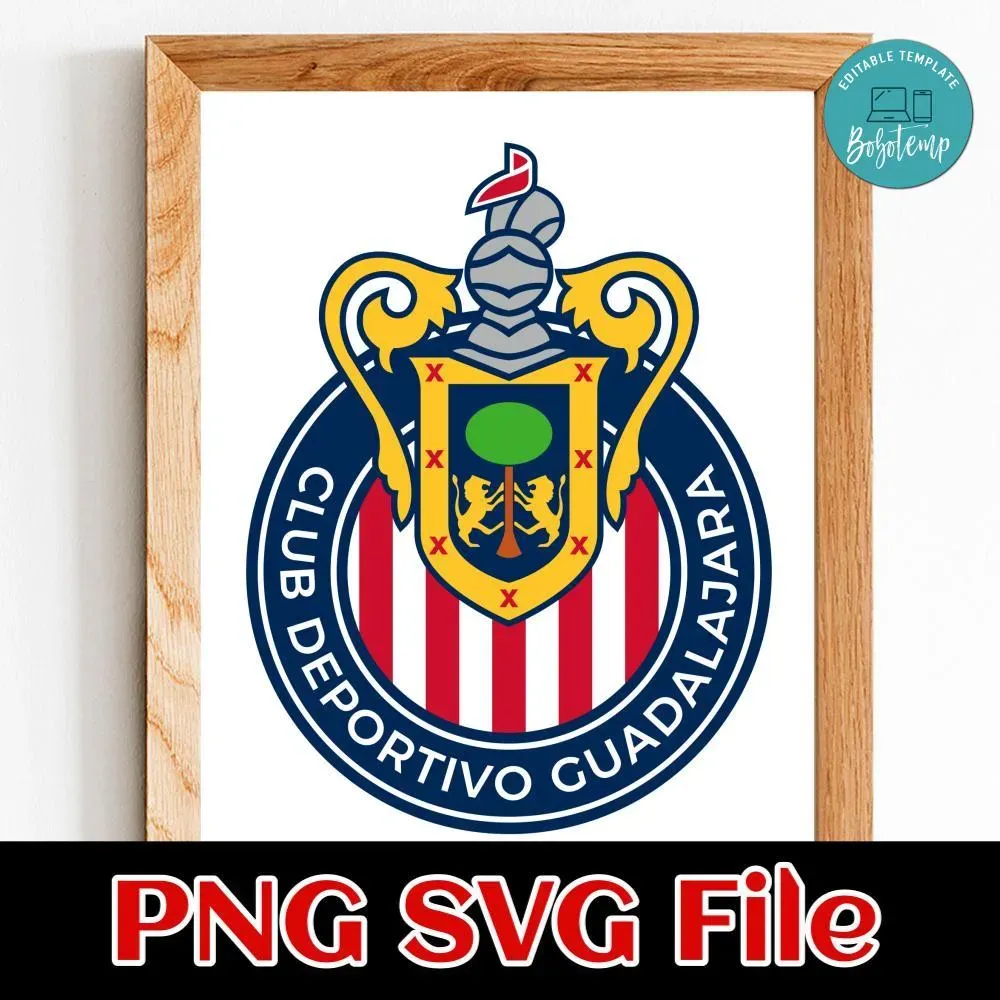 Chivas Soccer PNG SVG design template | Bobotemp