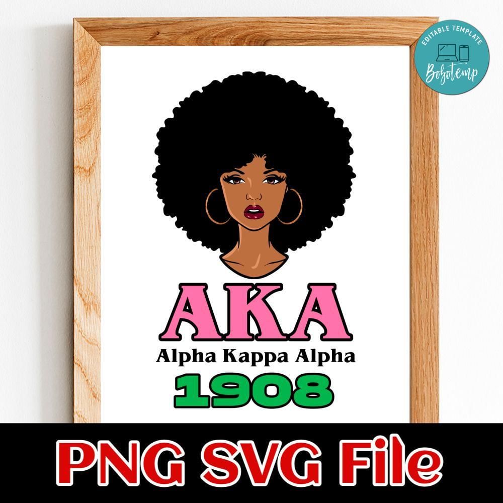 Alpha Kappa 1908 SVG PNG design template | Sportspartydesign