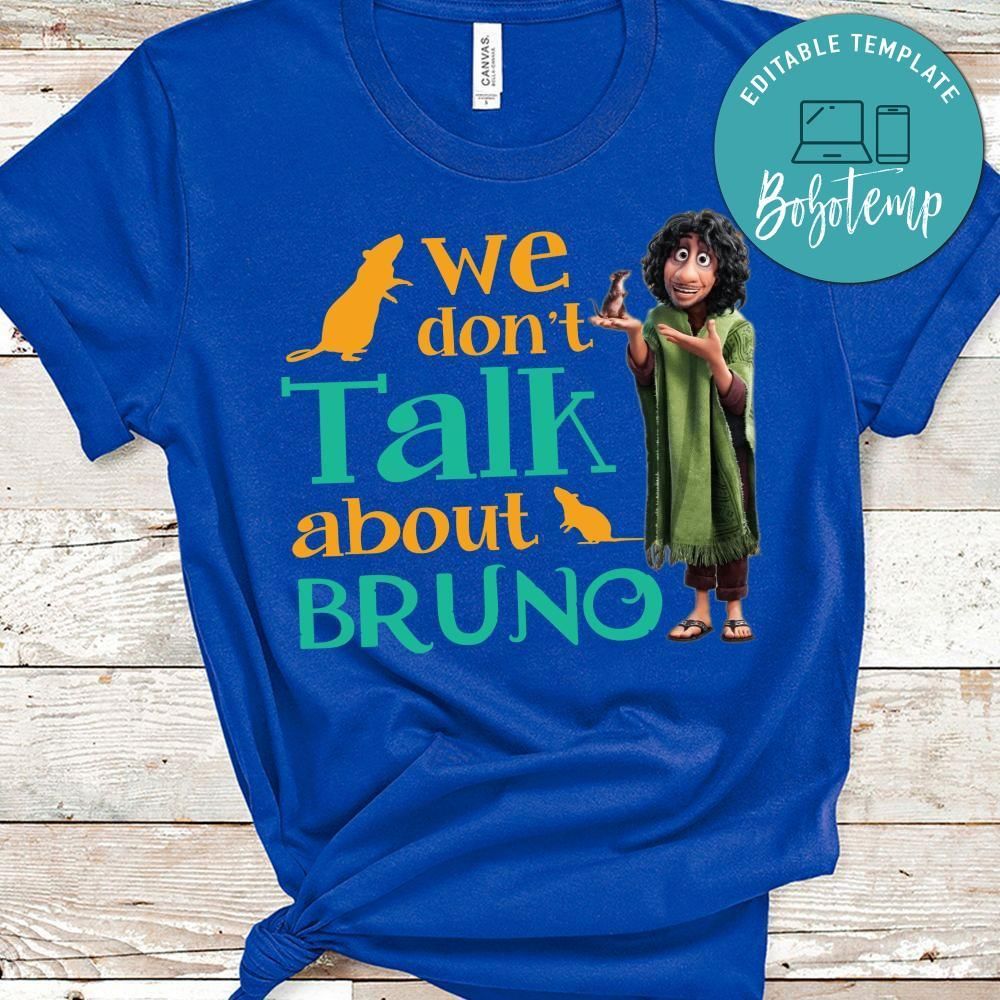 We Don’t Talk About Bruno PNG file template | Bobotemp