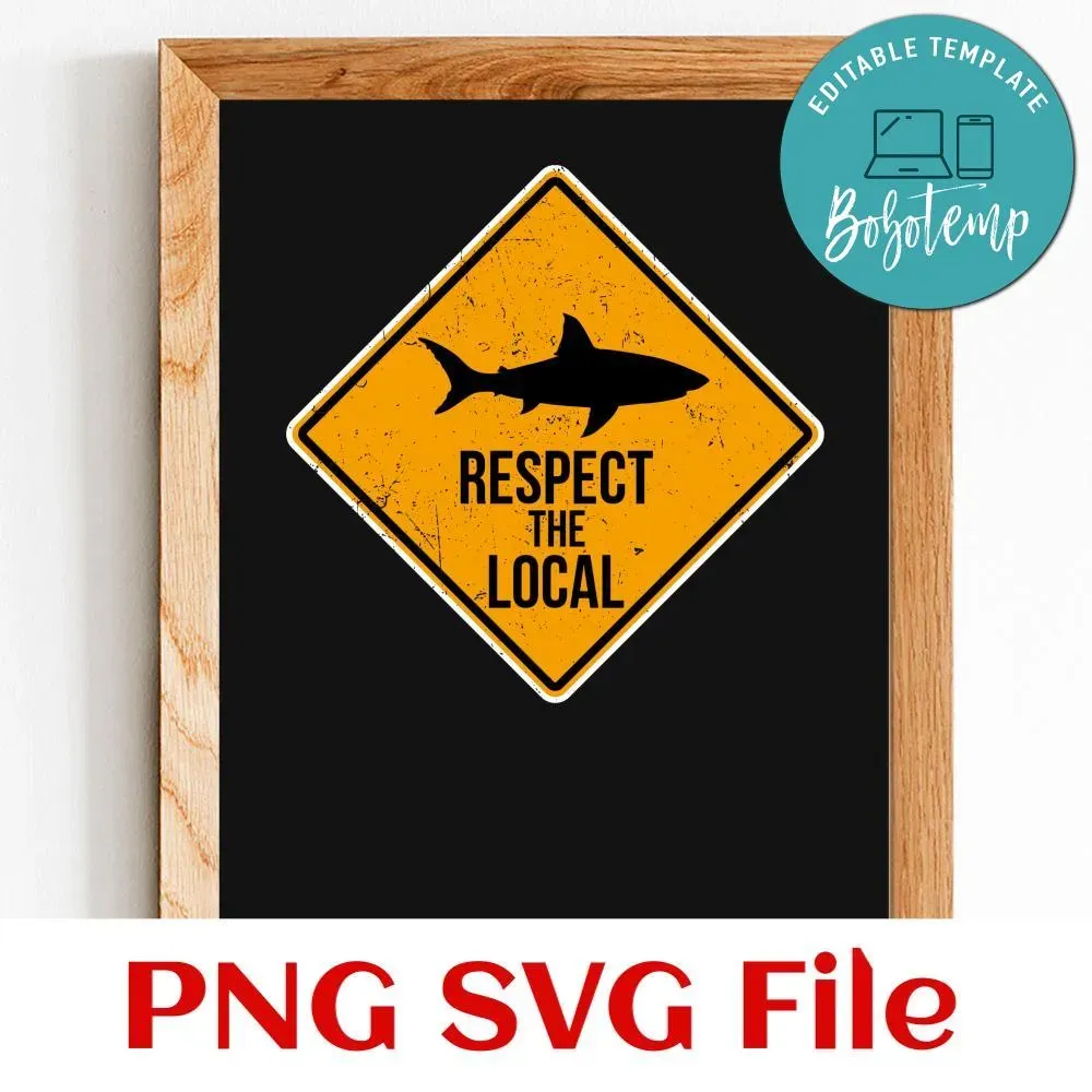 Respect the locals SVG PNG | Bobotemp